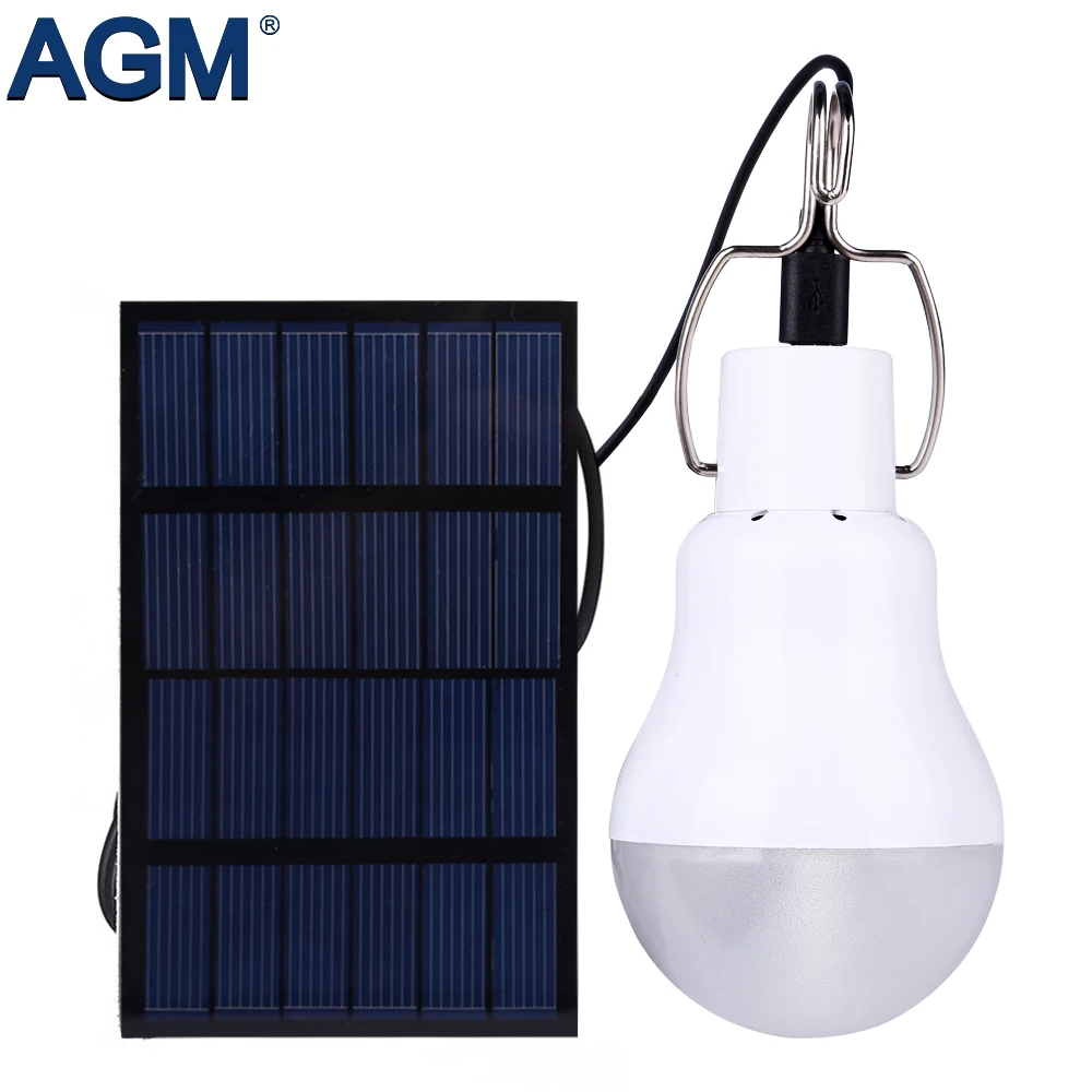 LED Solar Light Bulb Lights Solar Power Energy Lamp Portable Solar ...