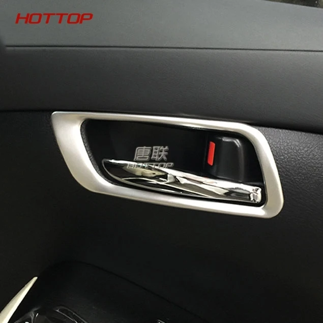 Stainless Steel Inside Door Handle Cover For Toyota Alphard Vellfire ...