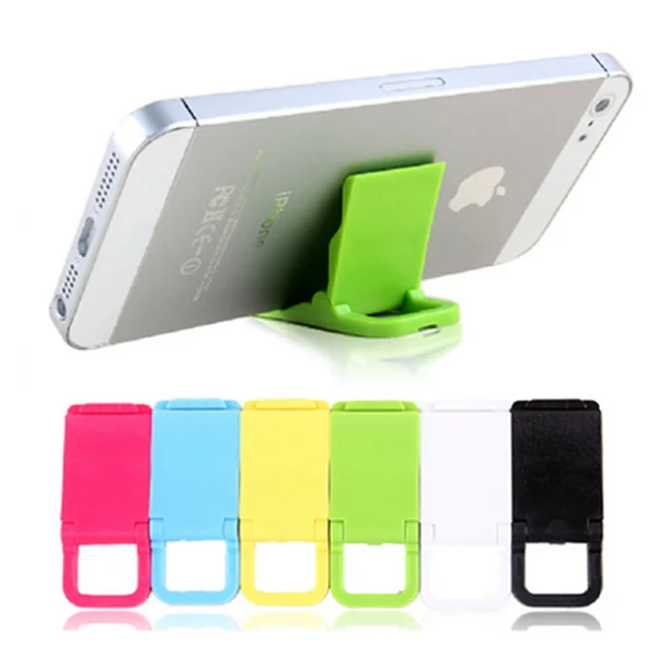 3PCS Colored plastic mini phone stand Portable Adjustable cell phone ...