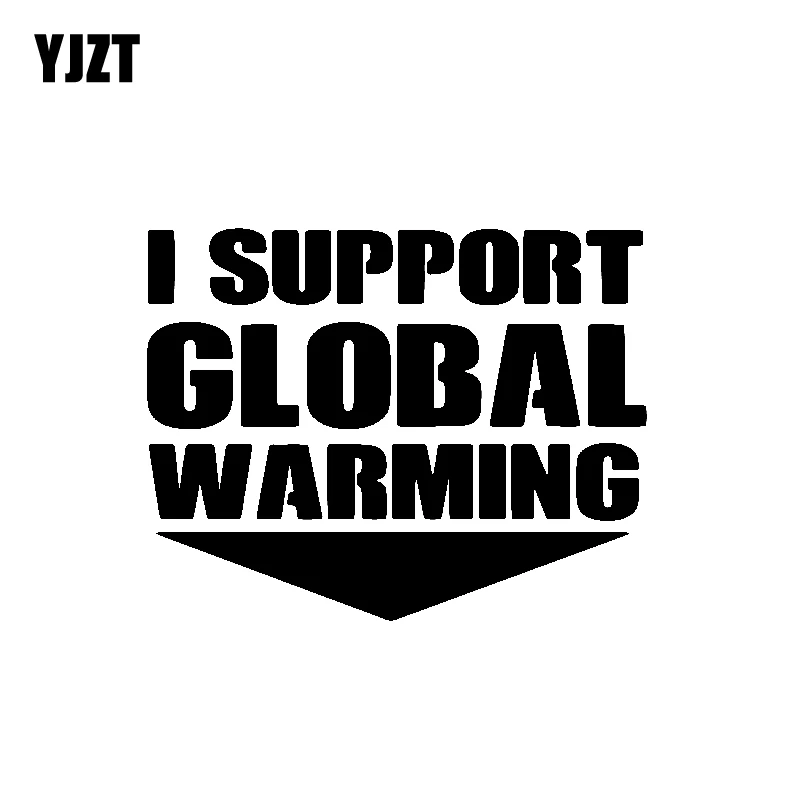 YJZT-14-7CM-11-5CM-Personality-I-Support-Global-Warming-Letters-Car ...