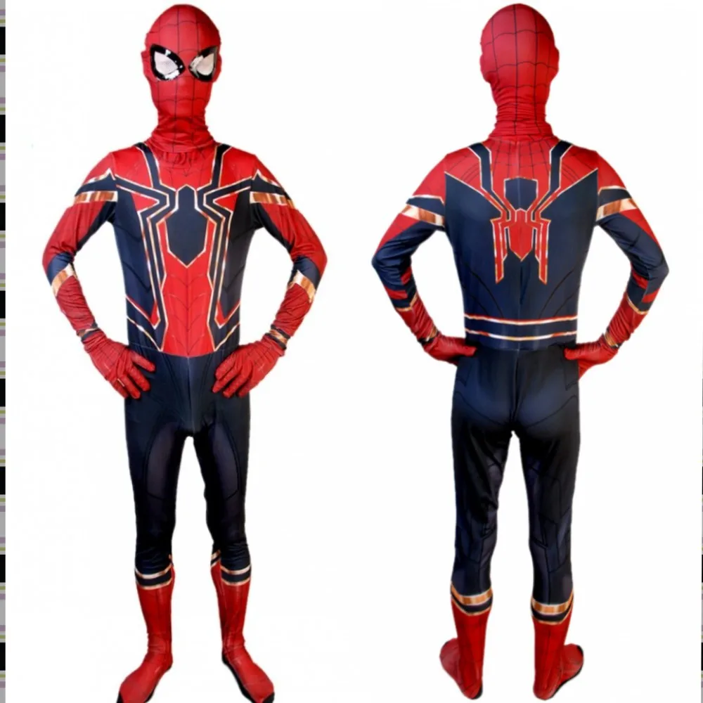 Spider-man Adult Kids Costumes Spiderman Peter Parke Kostuum Spider ...