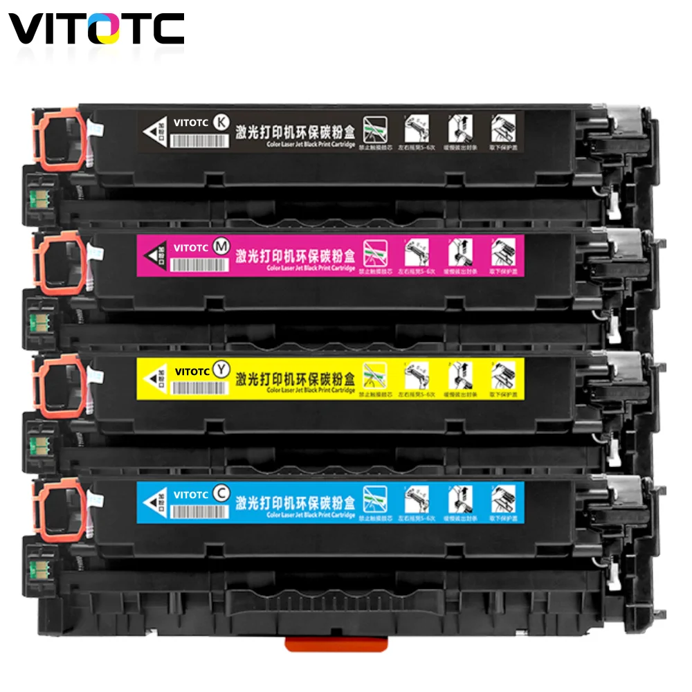 305A 410A CE410A CE411A CE412A CE413A Toner Cartridge Compatible For HP ...