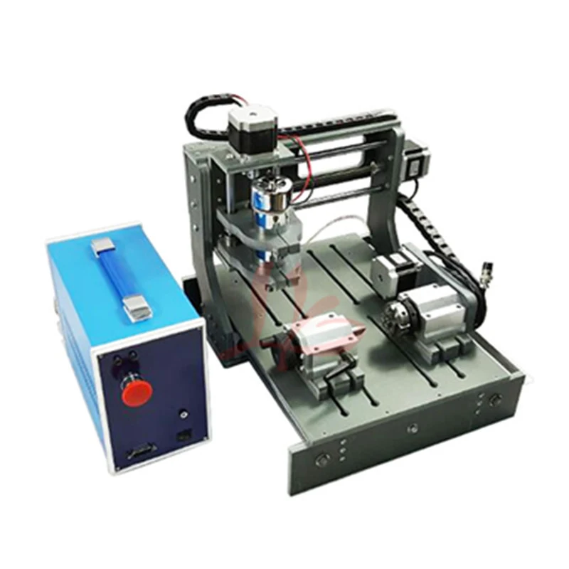 CNC router machine 2030 parallel port 4 axis mini wood lathe-in Wood ...