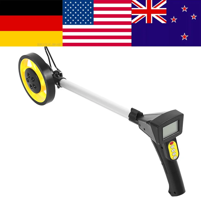 Foldable Digital Distance Measuring Wheel Measure Road Land Builders ...