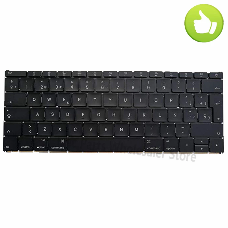 Original New 2016 yeas A1534 SP Spainish Keyboard For MacBook Retina 12 ...