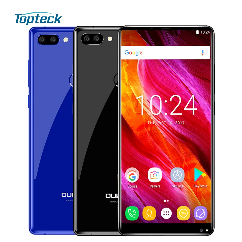 OUKITEL MIX 2 5.99 Inch 18:9 FHD+ Display Full Screen Mobile Phone 4G ...
