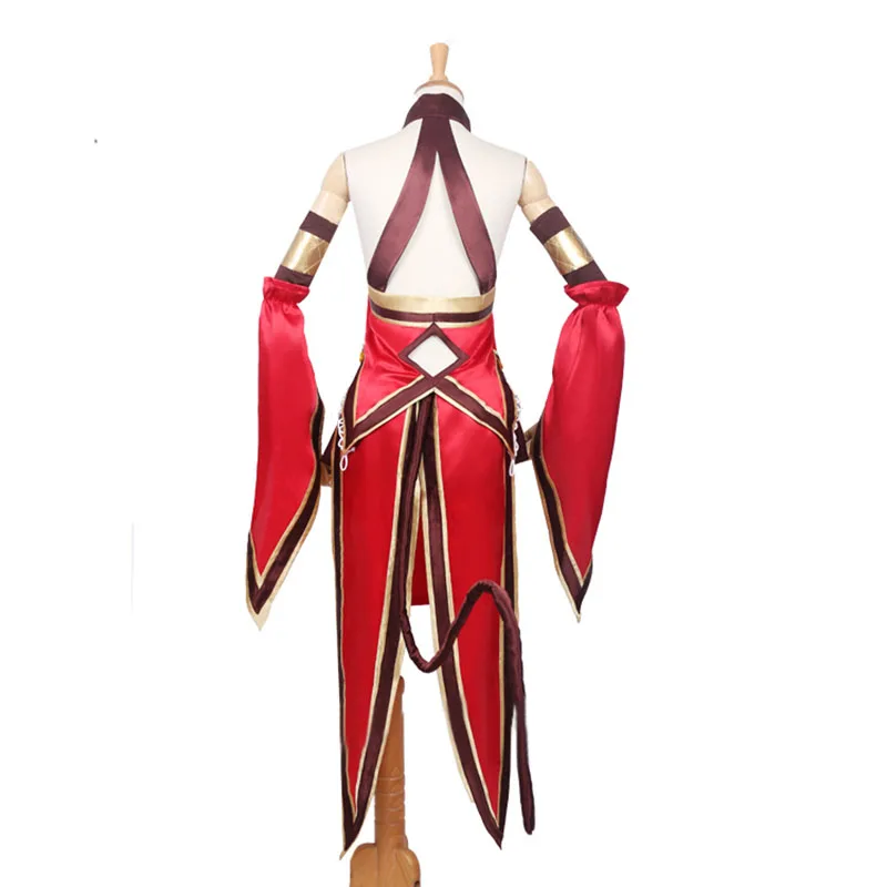 Games Fate Grand Order Sun Wukong Gudao Gudako Orange Dress Conceptual ...