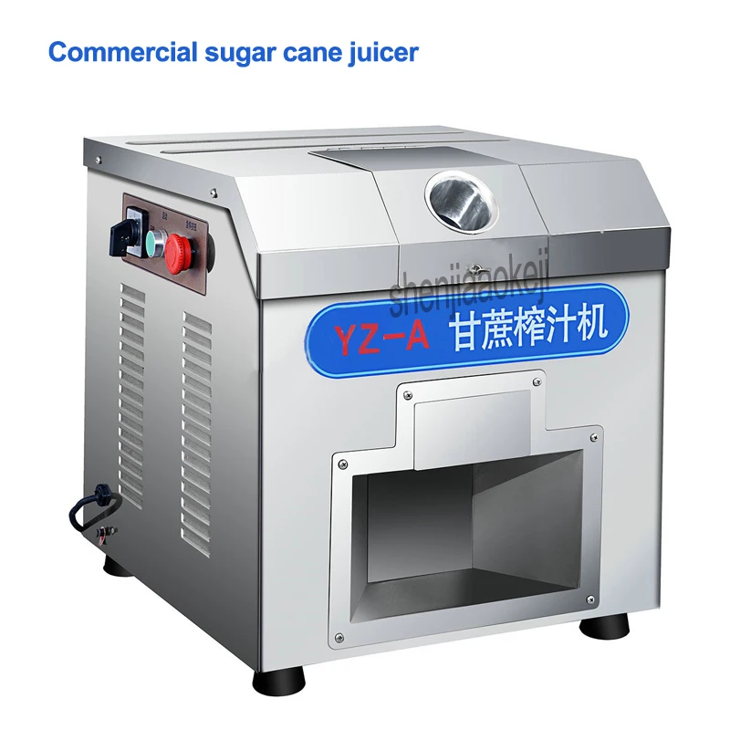 220v/110v 750w 150kg/h Stainless Steel Sugar Cane Juicer Yz-a ...