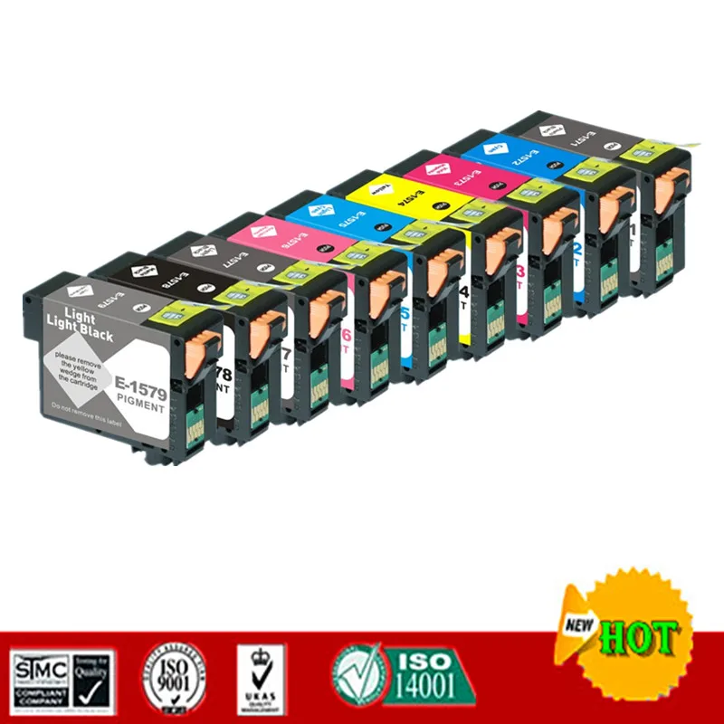Compatible Ink Cartridges Suit For T1571 - T1579 , E-157 Suit For Epson ...