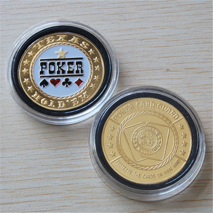 Free Shipping 5pcs/lot,Metal for Pressing Poker Cards Guard Protector ...