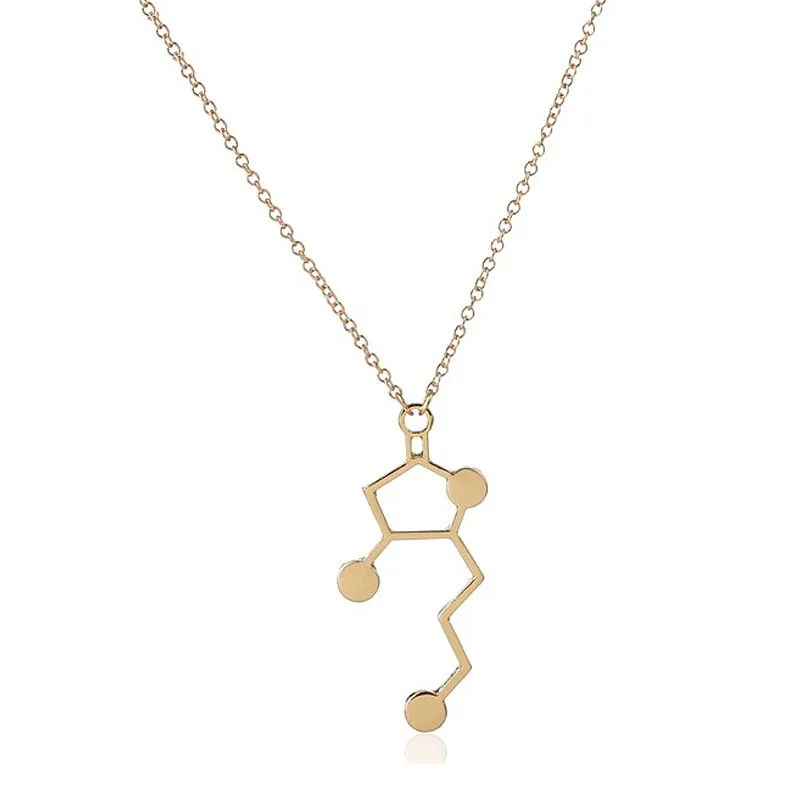 Collares y colgantes de Química y Ciencia para parejas, joyería ...