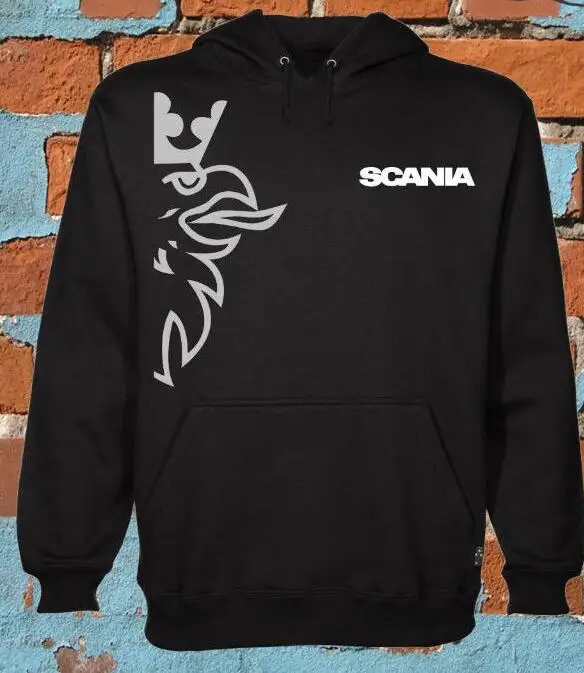 Unisex SCANIA Logo Hoodie CAR TRUCKS tuning italian style Sweatshirt ...
