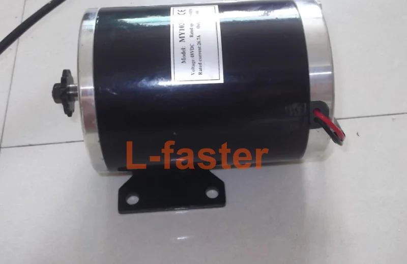 36V48V 1000W Electric Bike Motor Electric Scooter Brush DC Motor 1000W ...