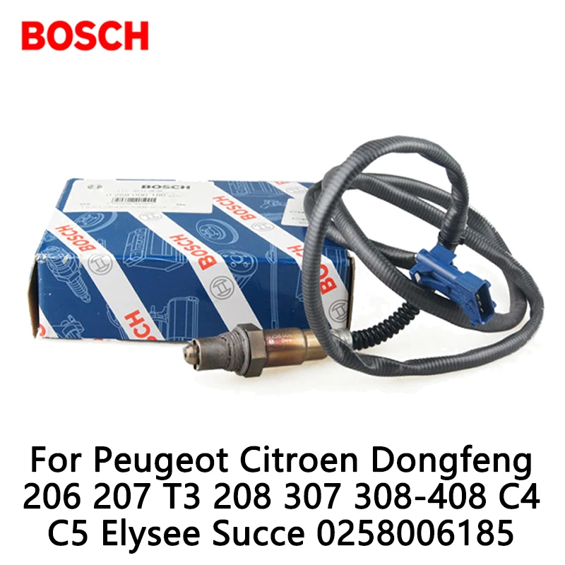 1 piezas Bosch Sensor de Oxígeno del Gas De Escape Para Peugeot Citroen ...