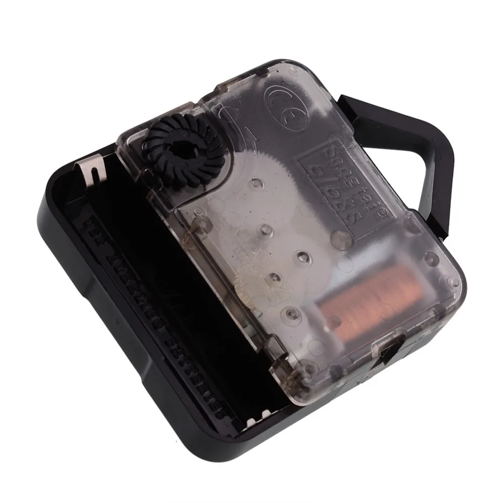 Тихий беззвучный черный руки Ретро часы с механическим ходом Diy домашний декор механизм для