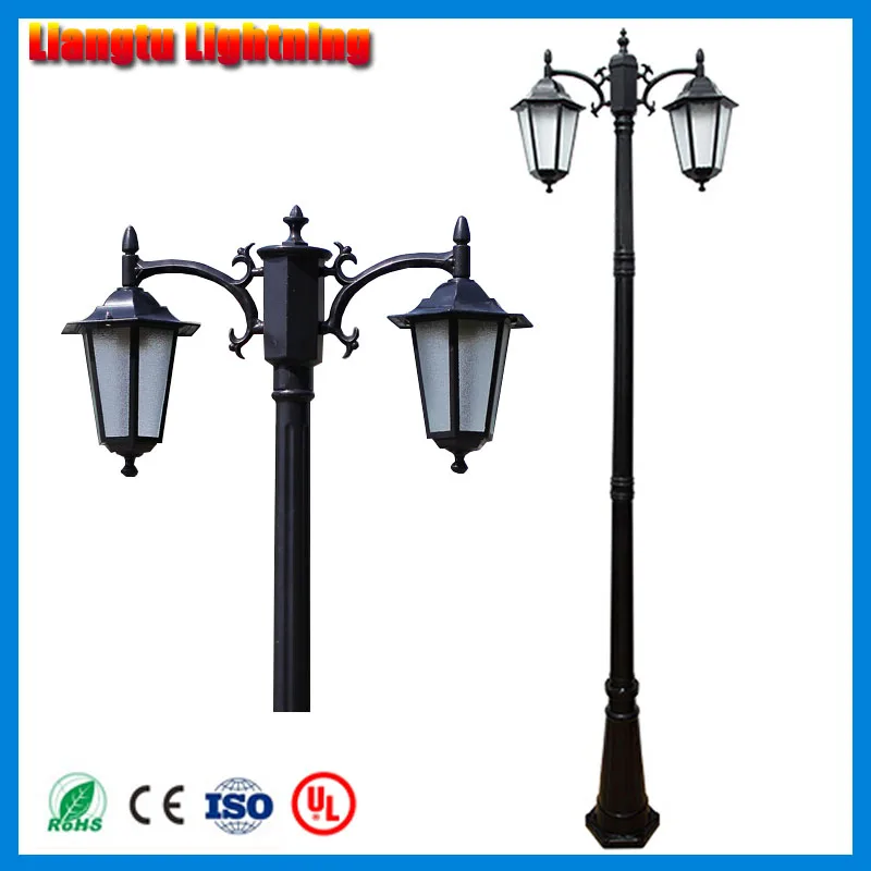 3 meter landscape road light lawn lamp with pillar rod waterproof with ...