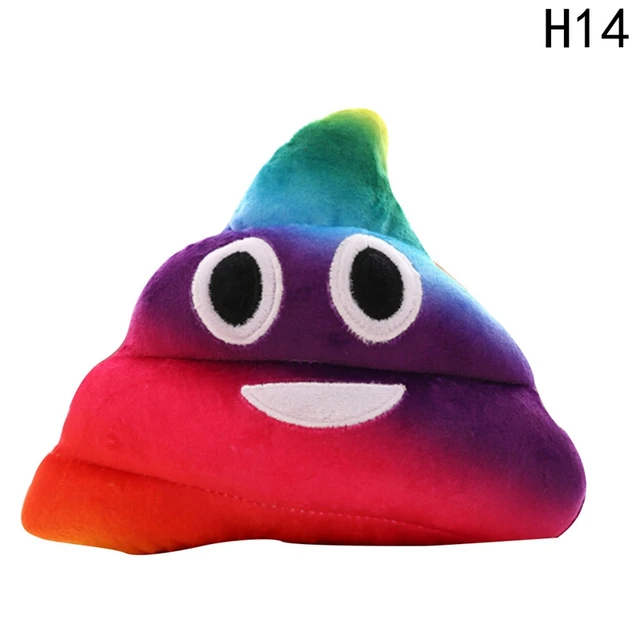 1pc Stool Emoji Emoticon Cushion Pillow Stuffed Plush Toy Doll Poop ...