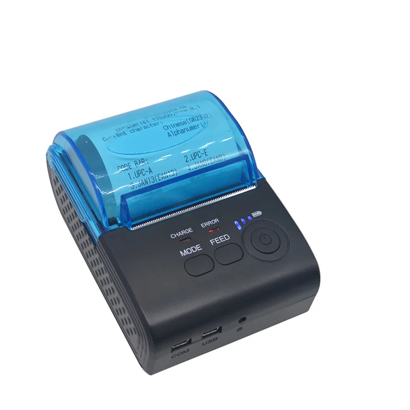 58mm mobile thermal printer Blutooth interface impressora support ...