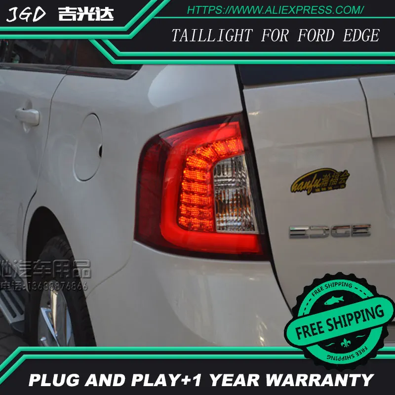 Car Styling Tail Lamp for Ford Edge Tail Lights 2012 2014 LED Tail ...