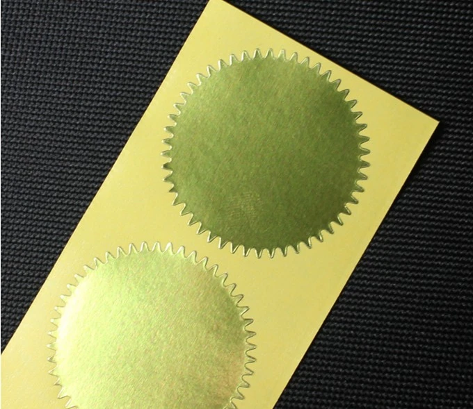 100pcs 5cm Shiny Gold Stickers Sticky Notes Cute Scrapbooking Gift ...
