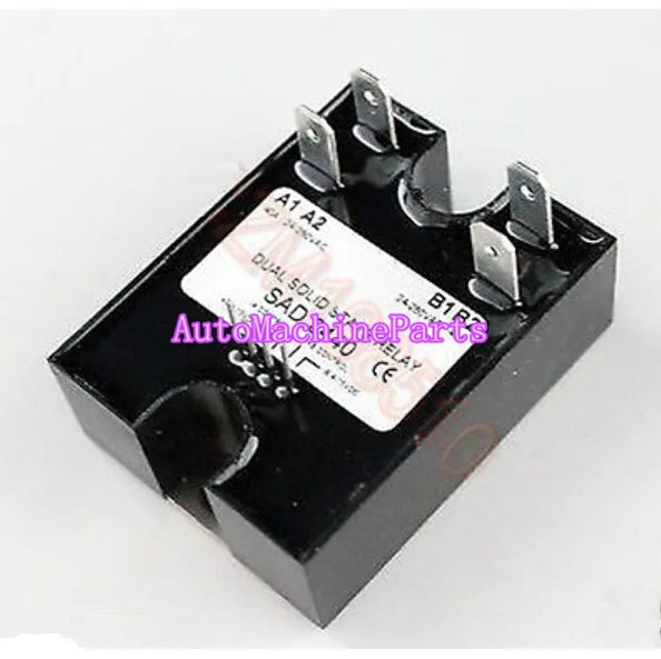 Dual-Solid-State-Relay-SSR-4-15VDC-Input-280VAC-40A-D2440D-Zero ...