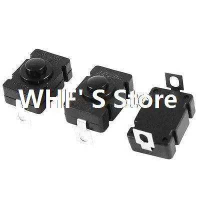 3 Pcs Vertical 2 Pins Latching Rectangular Push Button Switch for ...