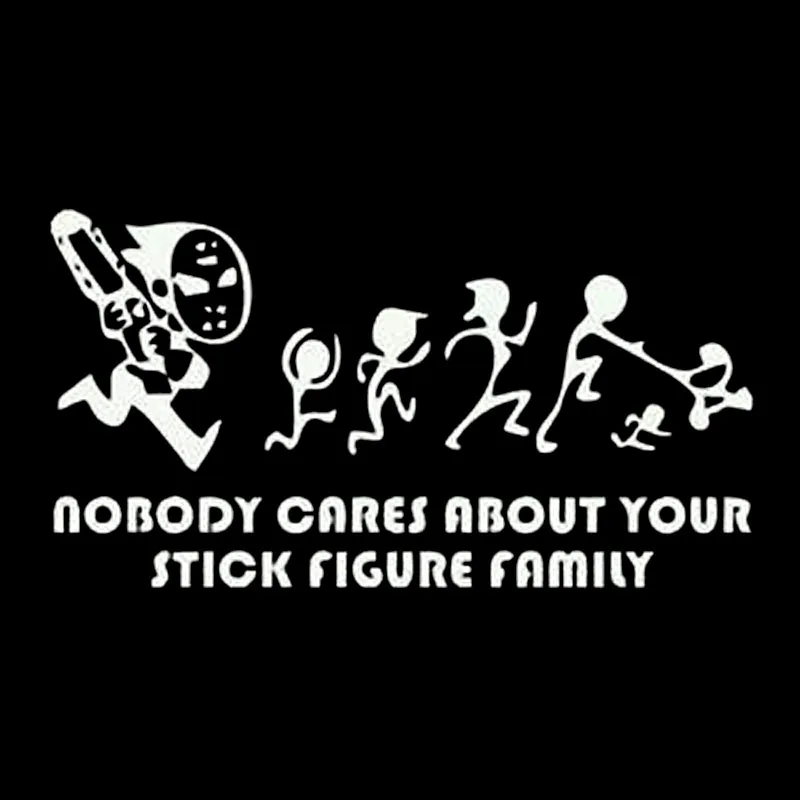 Nobody Cares About Your Stick Figure Family Tank