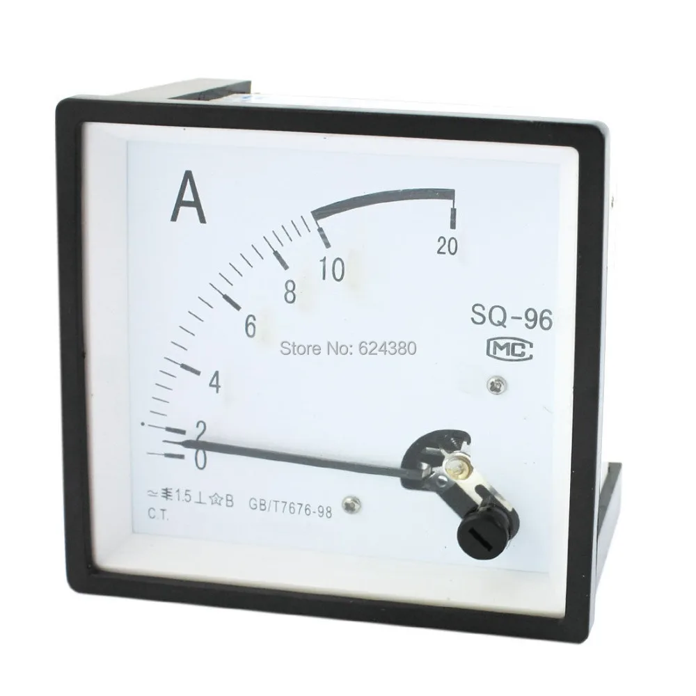 AC-0-10A-10A-Current-Meter-Analog-Ampere-Panel-Amp-Ammeter-Amperimetro ...