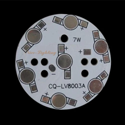 10pcs/lot Excellent Quality 7W LED Aluminum Base Plate, 50mm Diameter ...