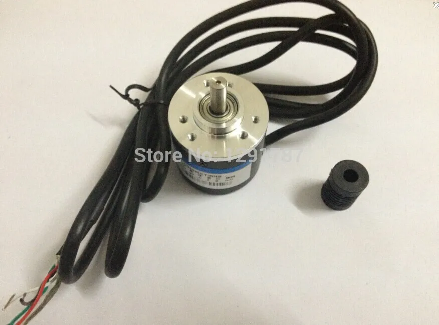 2pcs Encoder 600pr Incremental Rotary Encoder Ab Phase Encoder 6mm Shaft Coupling Free 