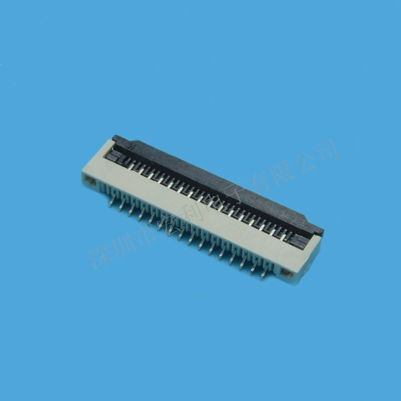 5pcs/lot Fpc Ffc Flat Cable Connector Socket 25pin 1.0mm Pitch For ...