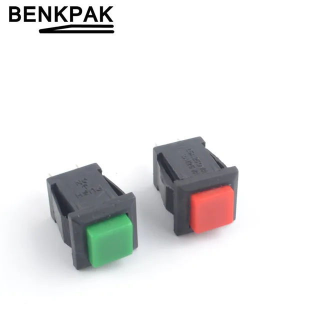 10pcs NC momentary Push Button Switch 14*14-in Switches from Lights ...