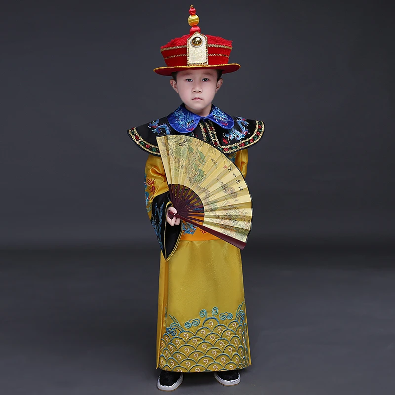Children Costume Boy Little Emperor The Qing Dynasty Prince - Chinese ...
