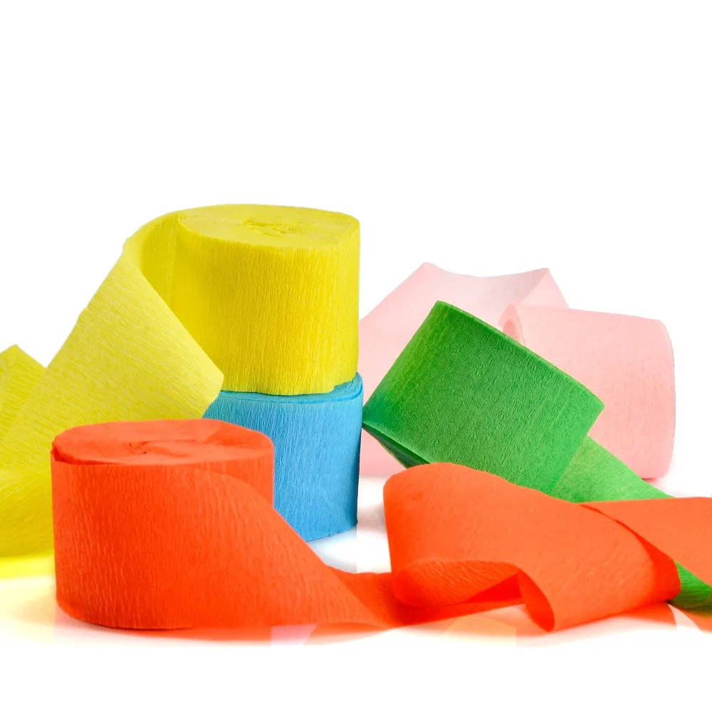 Crepe-Paper-Streamer-Buttercup-Crepe-Paper-Streamer-Tissue-Paper ...