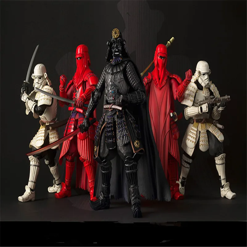 New Star Wars Action Figures Stormtrooper Darth Vader Boba Fett Sic ...