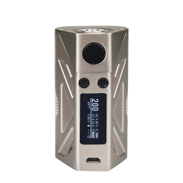 Electronic Cigarette 200w Box Mod 200s Vapor Storm Vape Mod 0.08ohm ...