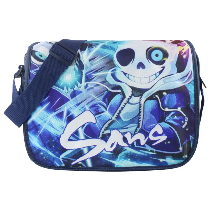 New Arrival: Undertale Sans Polyester Aslant School Satchel/Crossbody ...