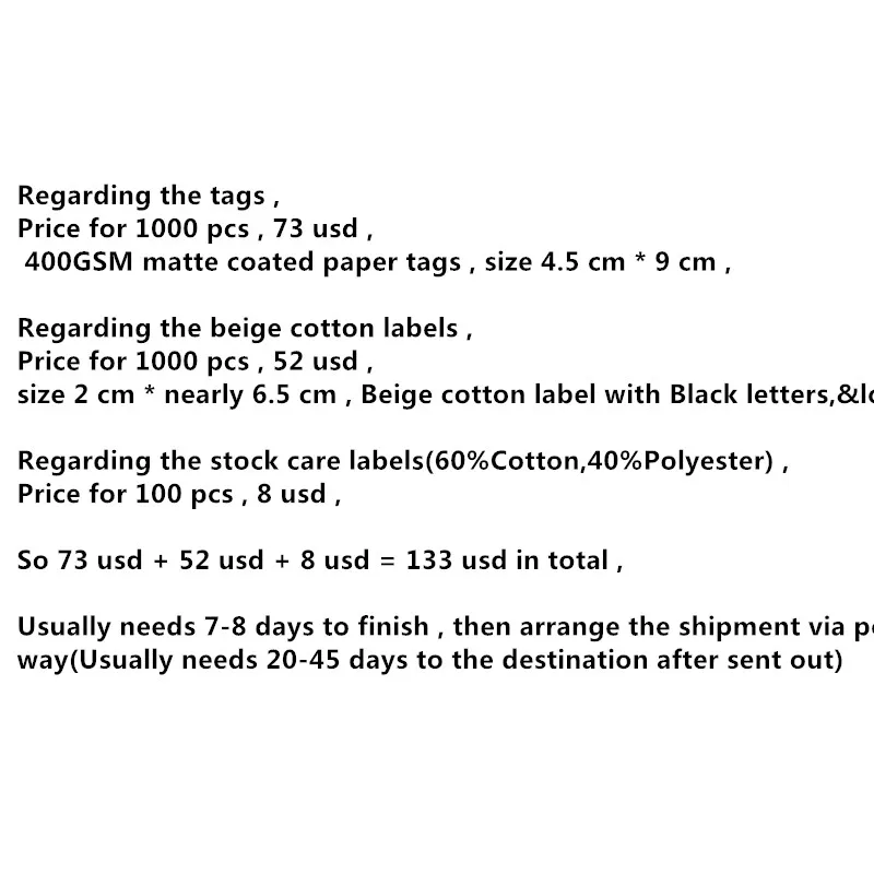 Custom-400gsm-Matte-coated-paper-swing-tag-Cotton-label-1000-pcs-tags ...