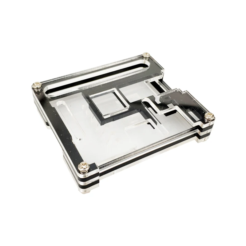 Raspberry Pi 3 Модель A+ акриловый чехол с вентилятором Pi 3A+ оболочка ...