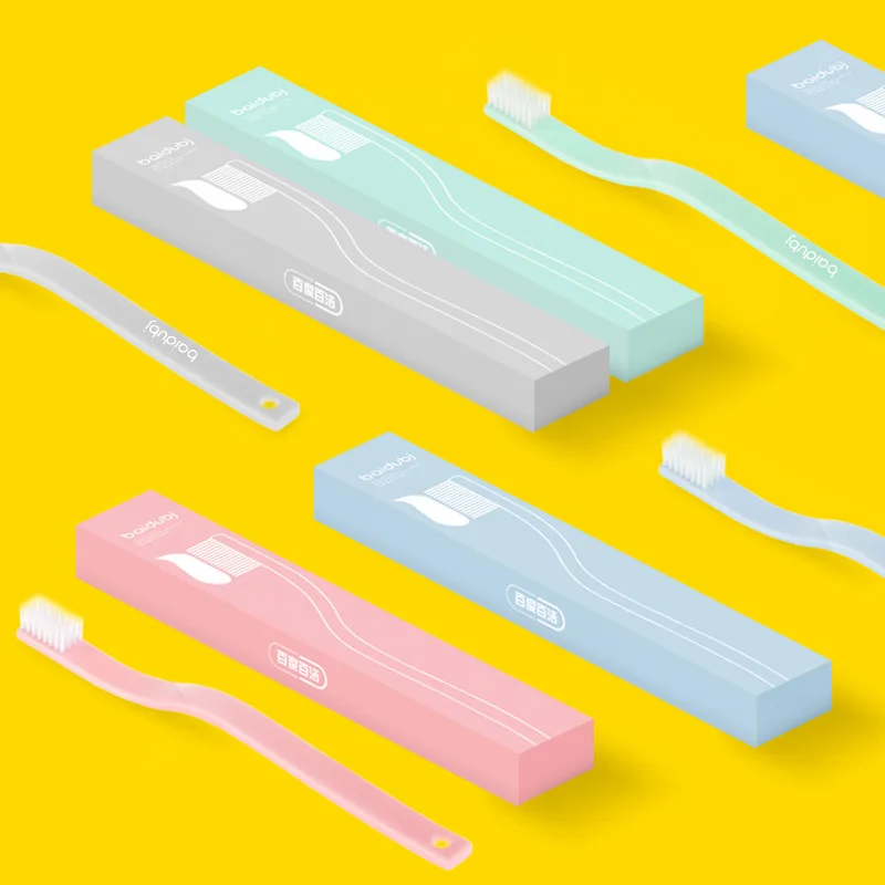 Limited Offer 2018 New Adult Toothbrush Simple Design Curve Creative ...