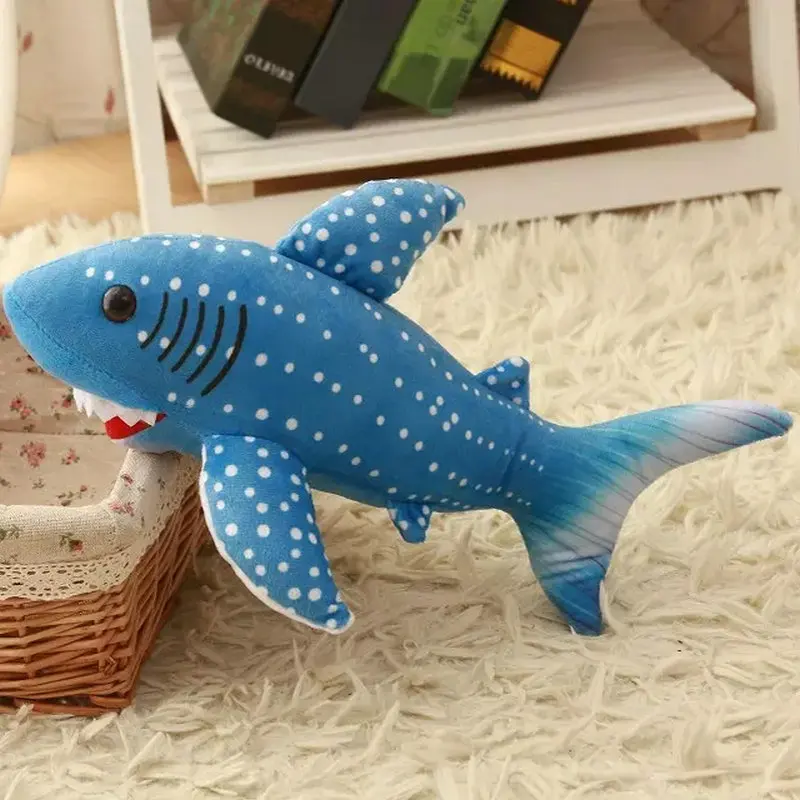 Super Novelty Shark Toys Blue Shark Plush toy dolls doll Animal Stuffed ...