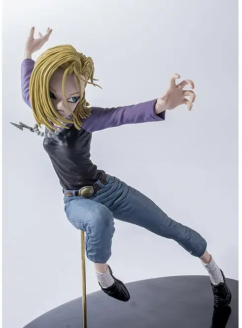 Buy Original Banpresto Android 18 Lazuli Figure Jump Battle Version Figurine 