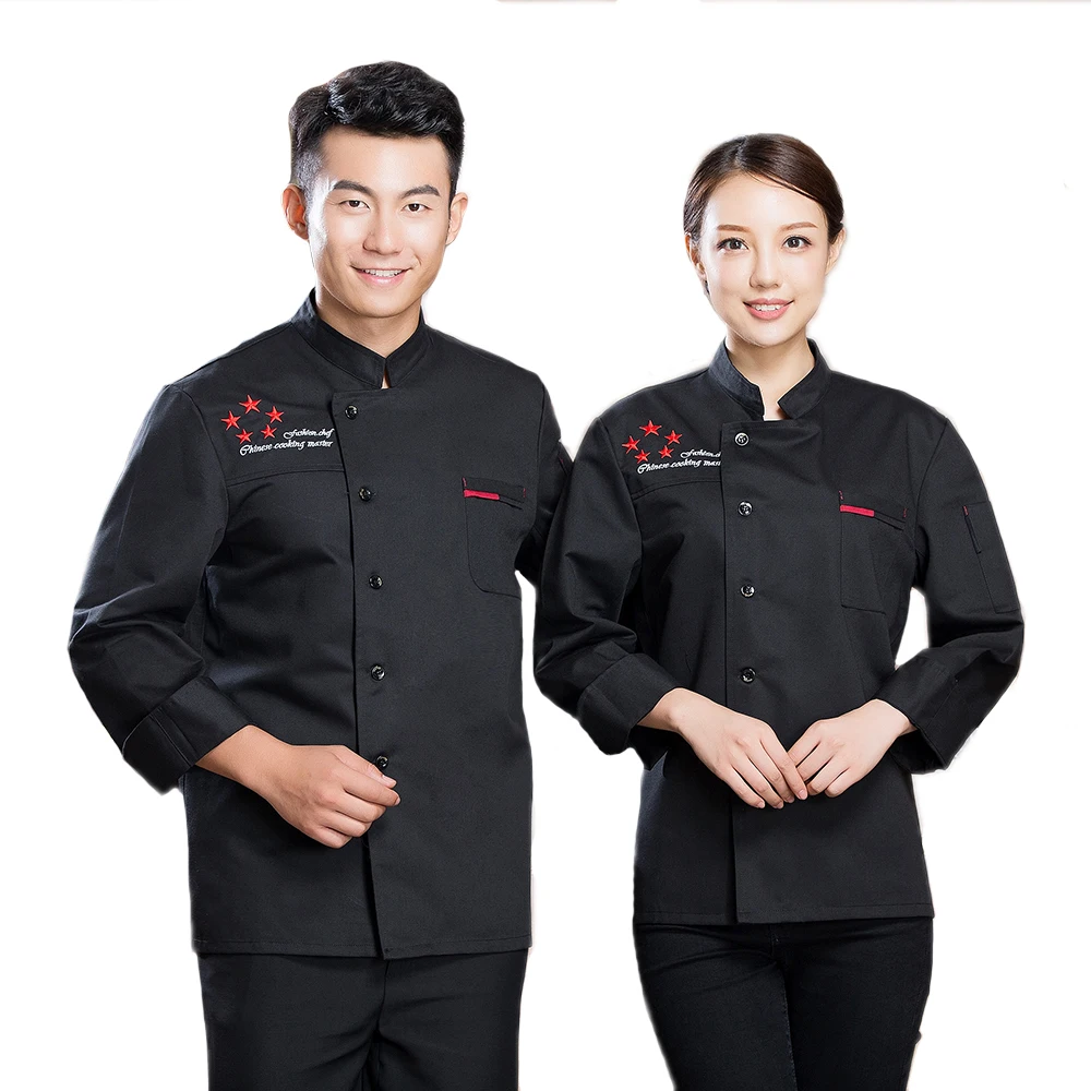 High Quality The Five star Long Sleeved Autumn&Winter Chefs Jacket ...
