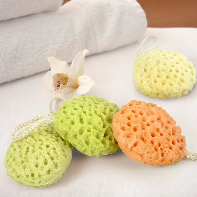 Cellular Skin Friendly Bath Sponge Ball Baby Bath Ball Children 's Bath ...