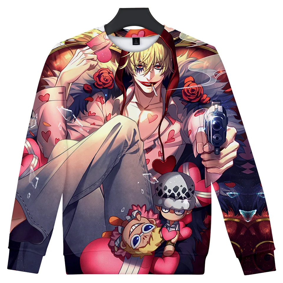 Luffy Ace Robin Nami Sanji Long Sleeve Sweatshirt | One piece ...