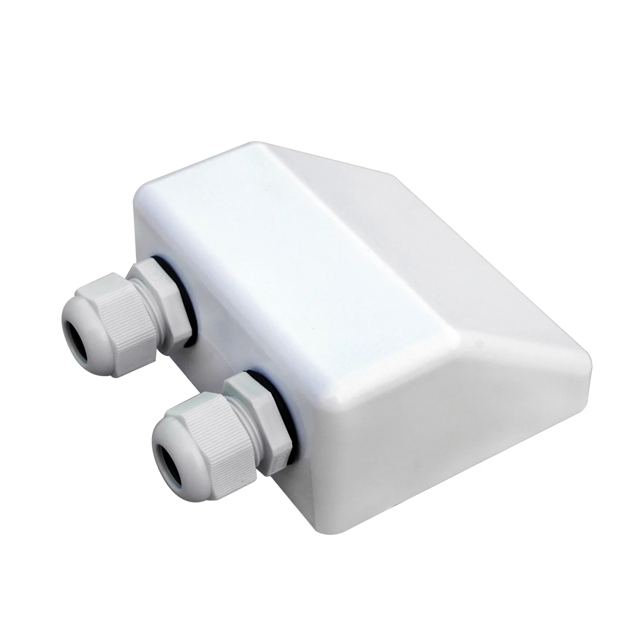 White Roof Cable Entry Gland /Solar Panel Double Cable Gland Box for ...