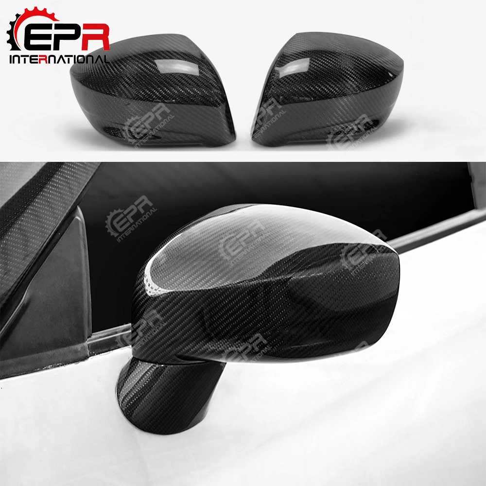 Car-Styling-Carbon-Fiber-Mirror-Frame-Shell-Replacement-Glossy-Finish ...