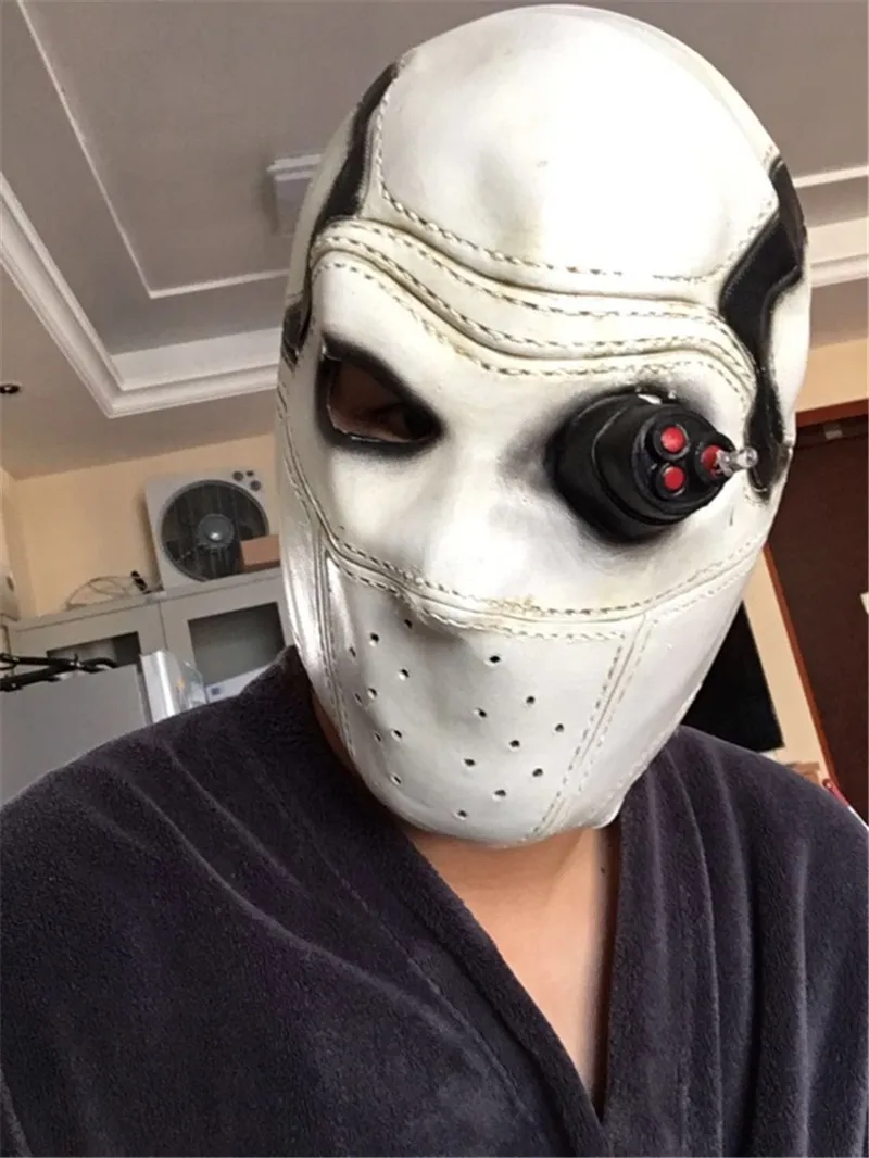 Suicide Squad Deadshot Light Up Mask Adult Halloween Costume Fancy mask ...