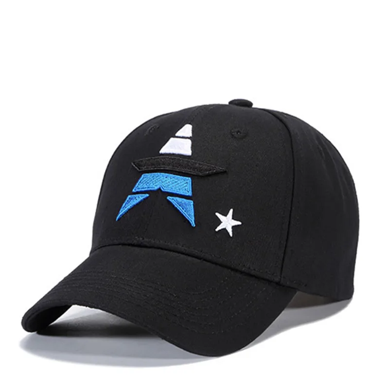 High Quality Embroidered Pentagram Baseball Cap five pointed star ...
