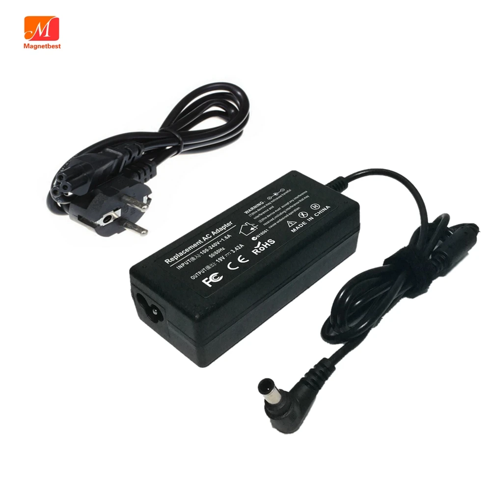 19V 3.42A Fit 19V 2.6A 2.53A AC Power Supply Adapter Charger For LG LCD ...